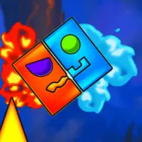 Geometry Dash: Fire and Water - Scratch